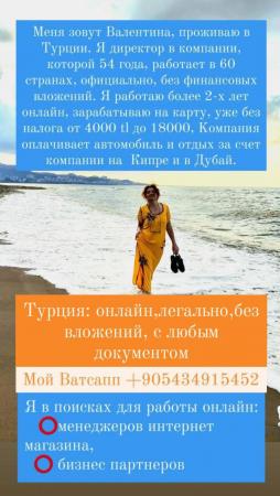 Менеджер в интернет магазине вакансия в Стамбуле на UniBO.ru - объявление ID#24983239